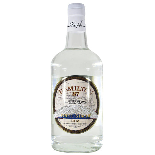 Hamilton 87 White Stache Rum NV - 1L – Liquor To Ship