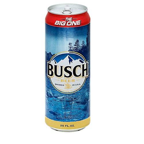 Busch 25 Ounce Can - Single – Liquor To Ship